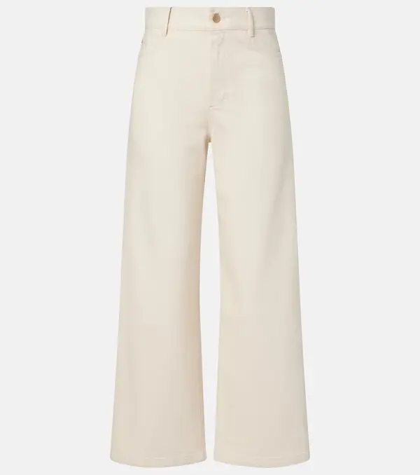 Max Mara Zarina Wide-leg Jeans - White