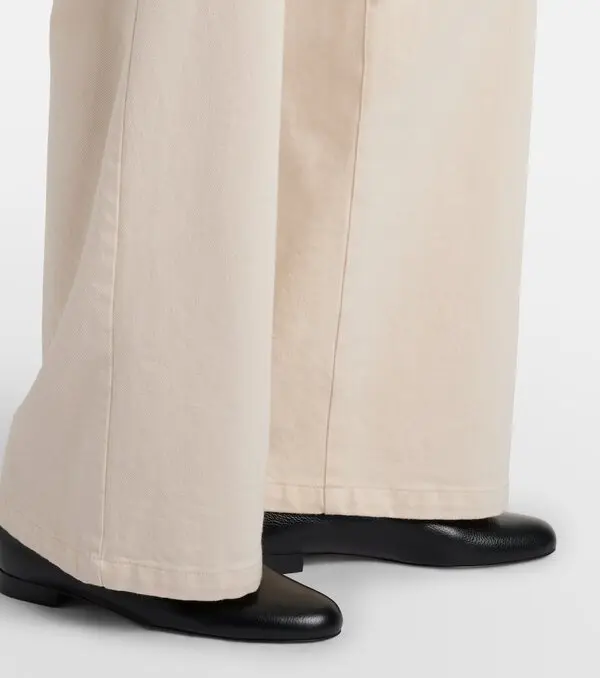 Max Mara Zarina Wide-leg Jeans - White