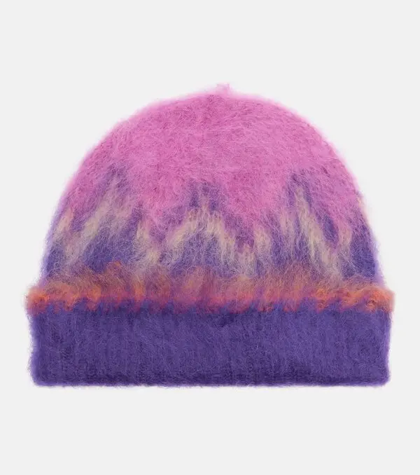 Isabel Marant Alessa Mohair-blend Beanie - Pink