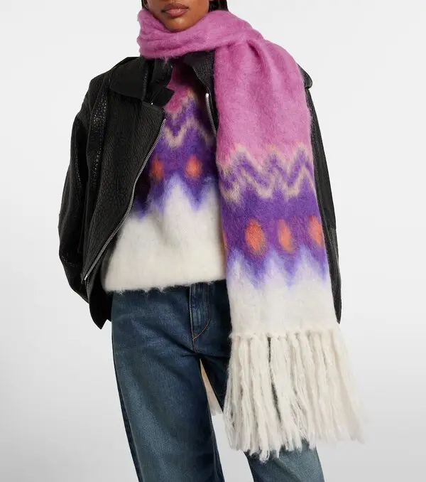 Isabel Marant Étoile Amanie Fringed Scarf
