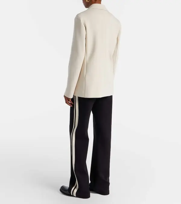 Max Mara Vento Cotton-blend Jersey Sweatpants