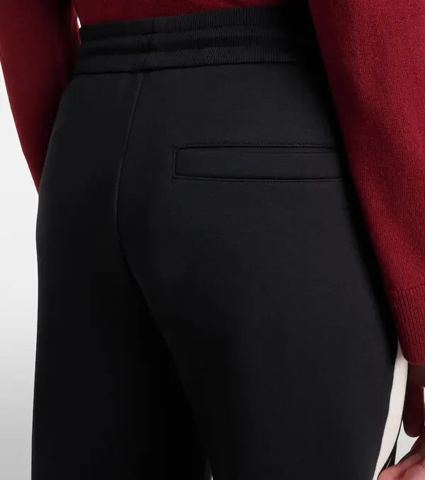 Max Mara Vento Cotton-blend Jersey Sweatpants