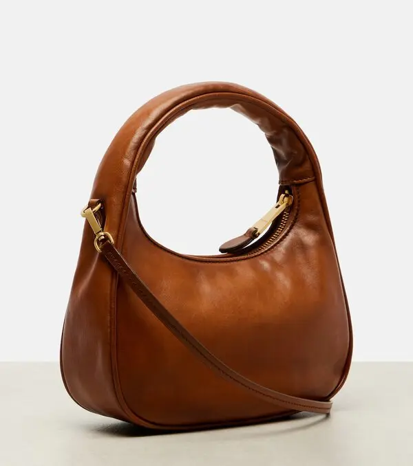 Miu Miu Wander Leather Shoulder Bag