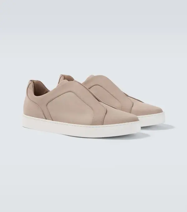 Manolo Blahnik Agilio Suede Sneakers