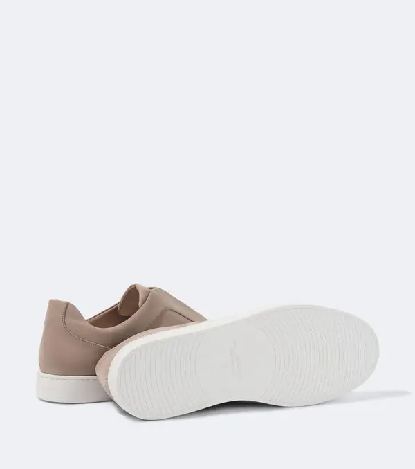 Manolo Blahnik Agilio Suede Sneakers - Beige