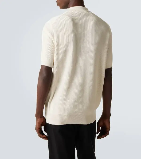 Brunello Cucinelli Cotton Polo Shirt - White