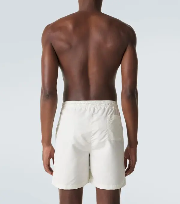 Brunello Cucinelli Logo Swim Trunks