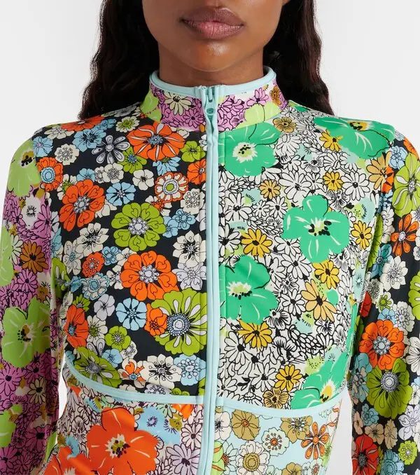 ALEMAIS Alémais Orange Blossom Floral Rashguard