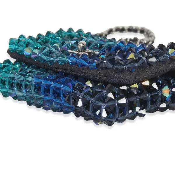 Chanel Ombre Beaded Micro Clutch On Chain