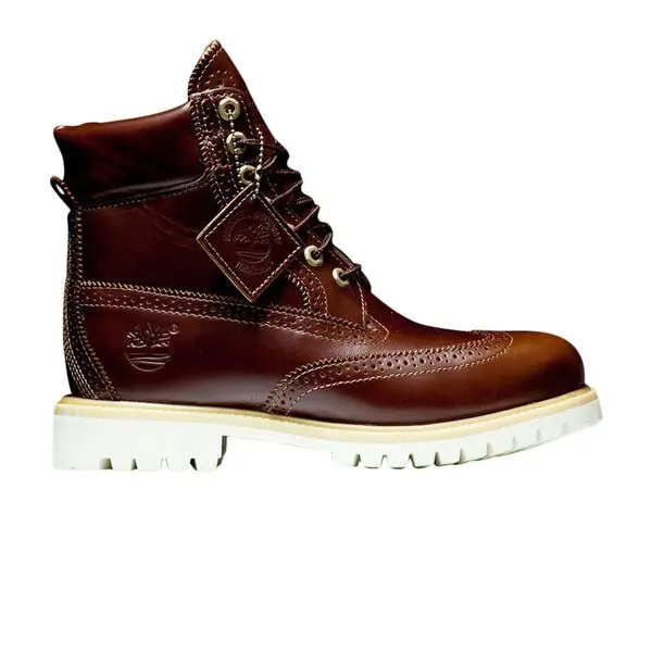 Timberland 6-inch Premium Brogue Wingtip Boots
