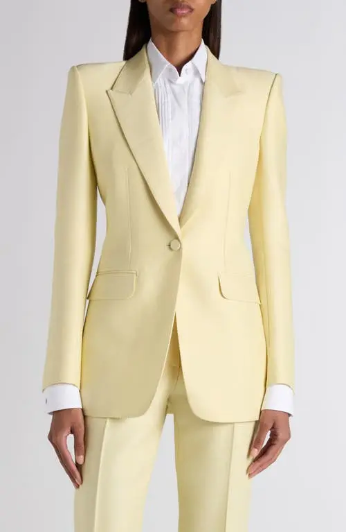 TOM FORD Strong Shoulder Wool & Silk Radzimir Jacket