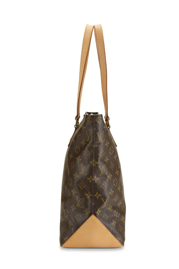 LOUIS VUITTON Monogram Cabas Mezzo Tote