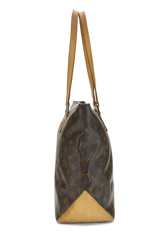LOUIS VUITTON Monogram Cabas Mezzo Tote