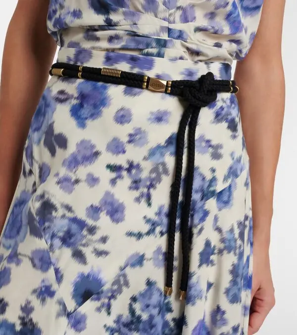 Isabel Marant Étoile Sayka Embellished Braided Belt