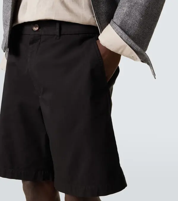 Brunello Cucinelli Cotton-blend Bermuda Shorts
