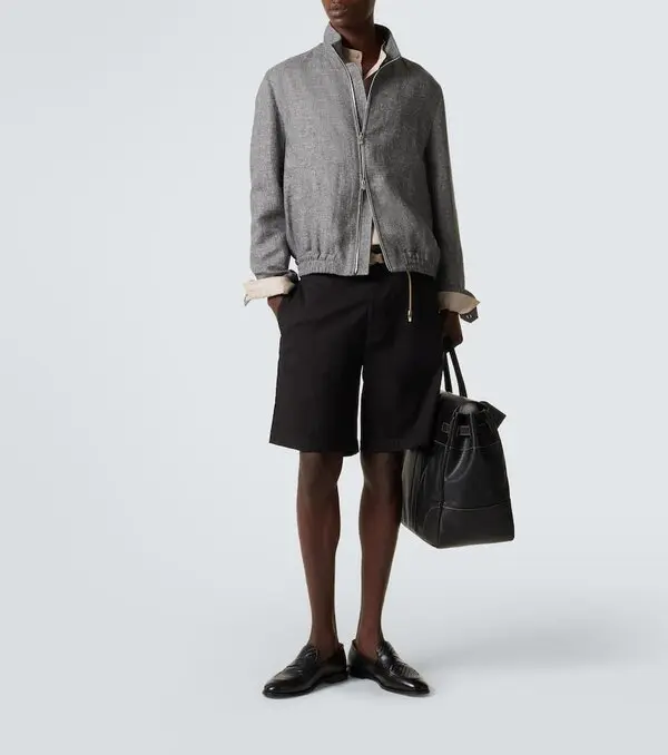 Brunello Cucinelli Cotton-blend Bermuda Shorts