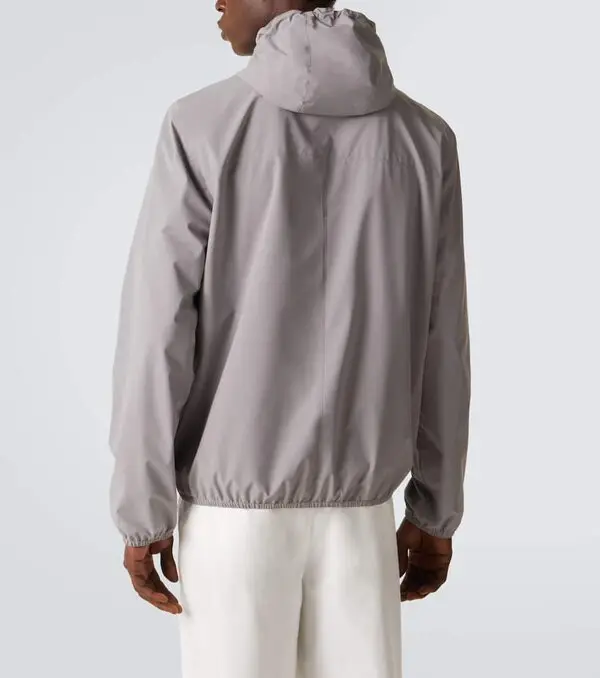 Brunello Cucinelli Logo Jacket - Grey