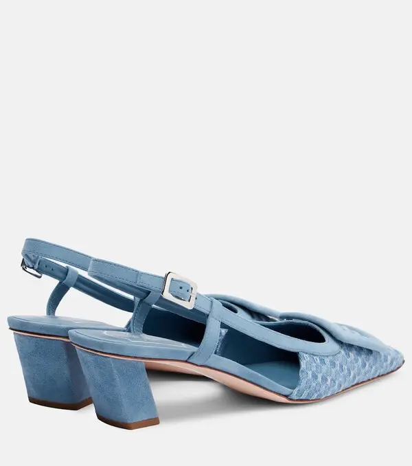 ROGER VIVIER Belle Vivier 45 Slingback Pumps