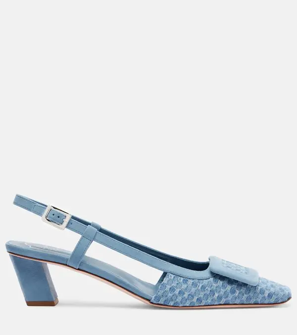 ROGER VIVIER Belle Vivier 45 Slingback Pumps