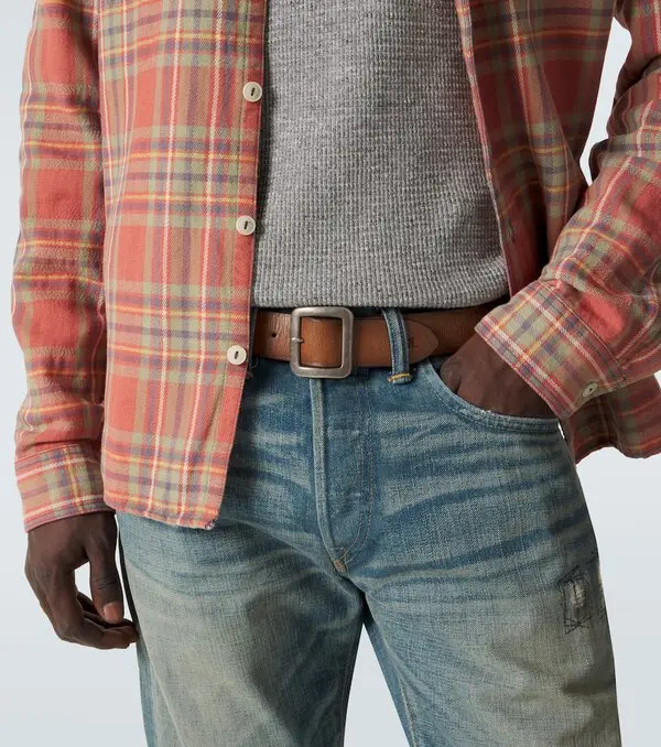 Ralph Lauren Burling Leather Belt