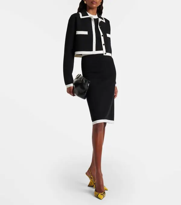 Nina Ricci Cropped Cardigan