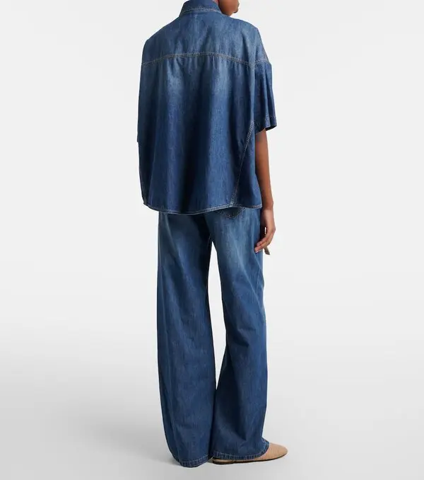 Brunello Cucinelli Wide-leg Jeans
