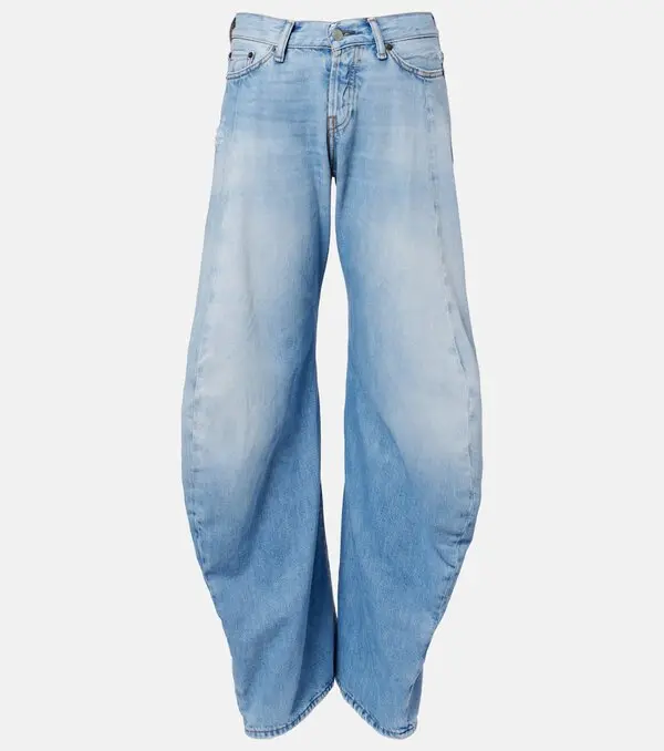 Acne Studios 2006f Distressed Wide-leg Jeans