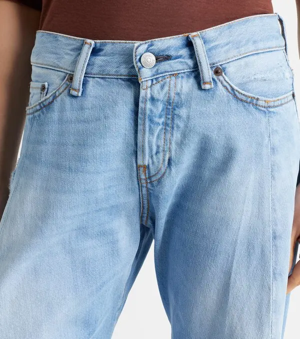 Acne Studios 2006f Distressed Wide-leg Jeans