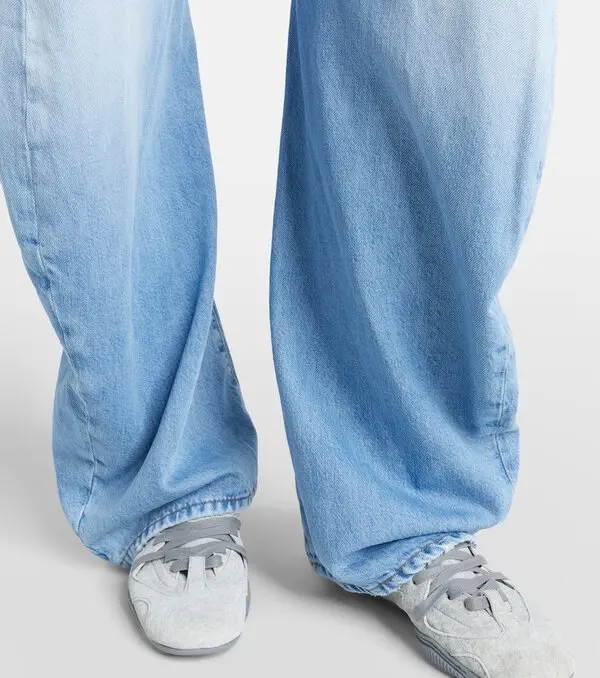 Acne Studios 2006f Distressed Wide-leg Jeans