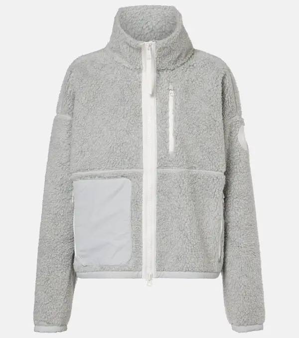 Canada Goose Simcoe Wool-blend Fleece Jacket - Grey