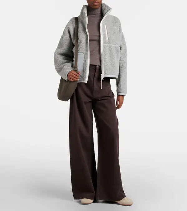 Canada Goose Simcoe Wool-blend Fleece Jacket - Grey