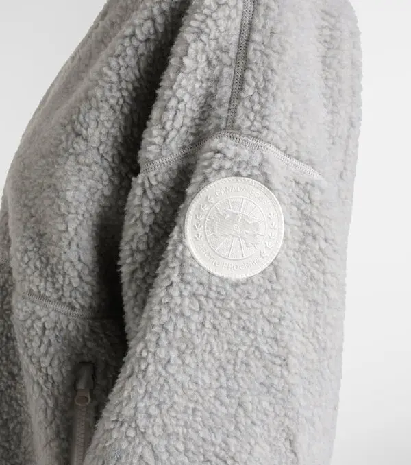 Canada Goose Simcoe Wool-blend Fleece Jacket - Grey