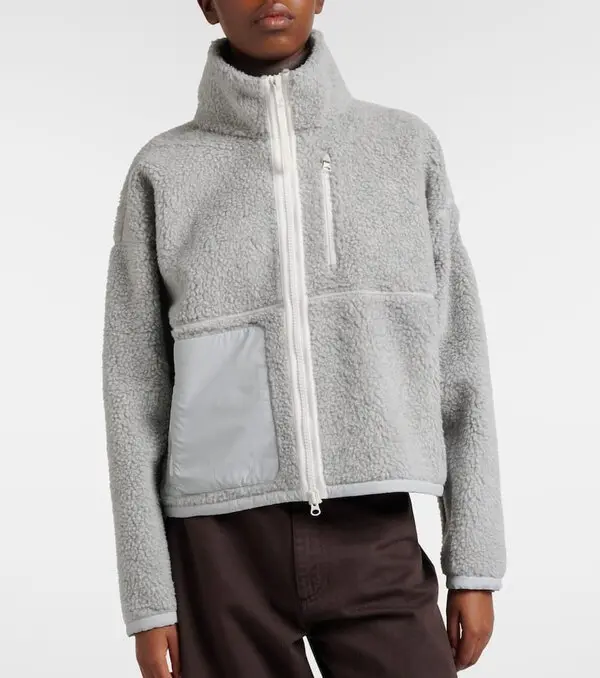 Canada Goose Simcoe Wool-blend Fleece Jacket - Grey