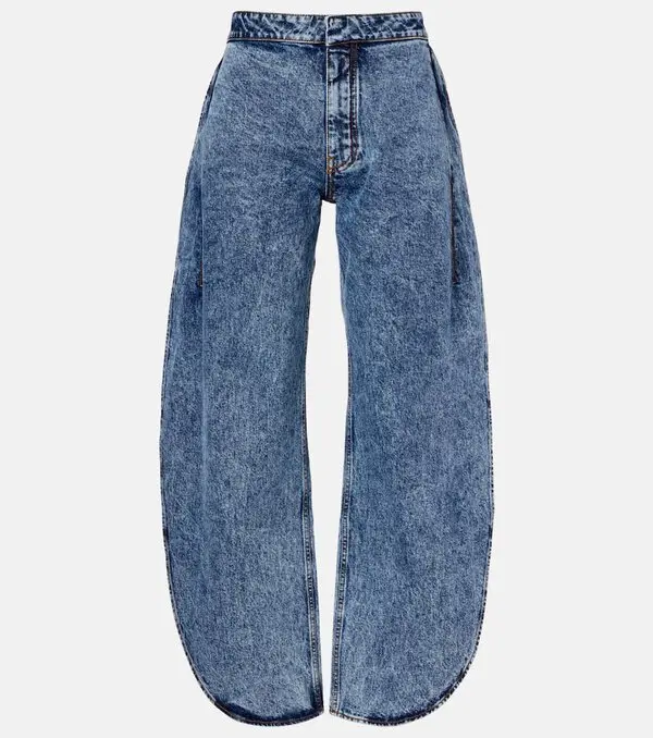 Alaïa Barrel-leg Jeans