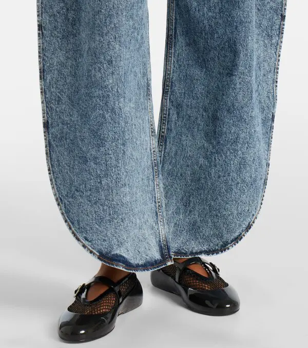 Alaïa Barrel-leg Jeans