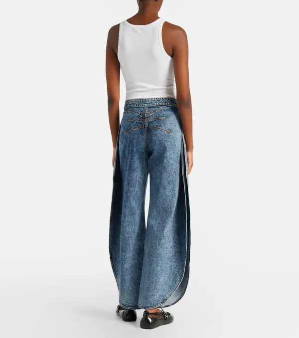 Alaïa Barrel-leg Jeans