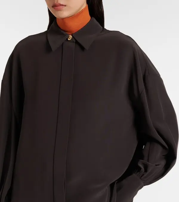 JOSEPH Camilia Satin Twill Shirt By