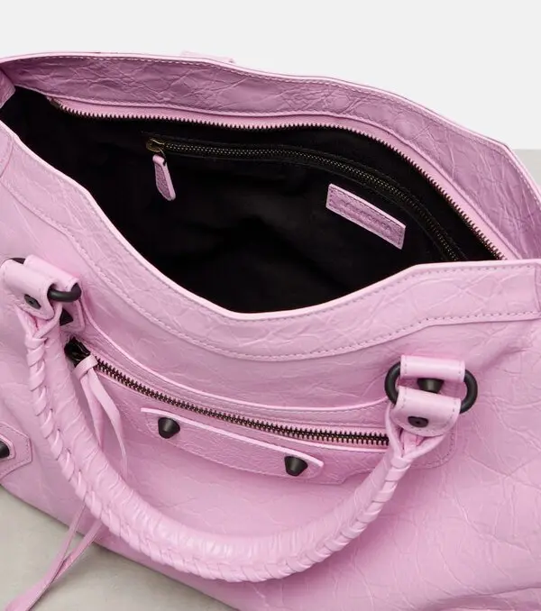 Balenciaga Le City Medium Leather Tote Bag