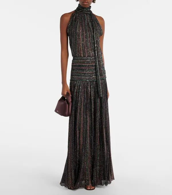 Missoni Sequined Lamé Top