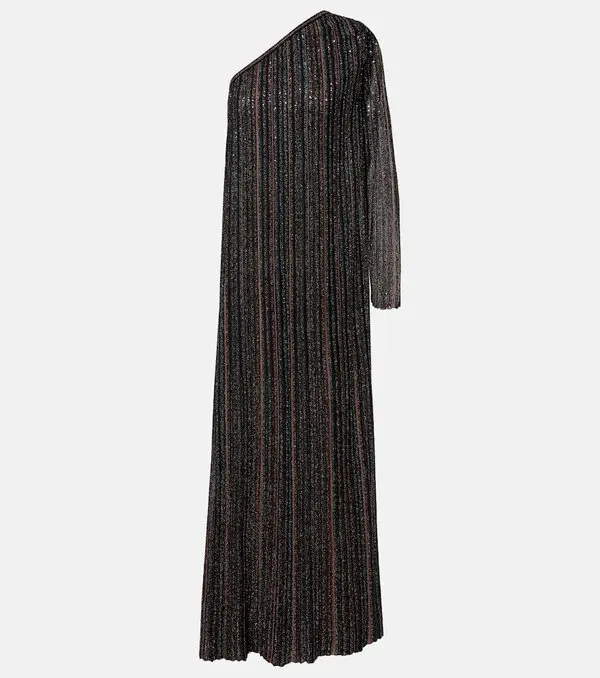 Missoni Chevron Lamé Maxi Dress