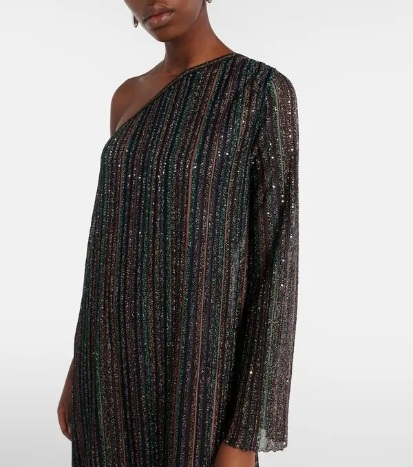 Missoni Chevron Lamé Maxi Dress