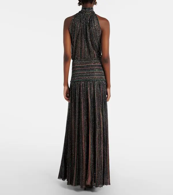 Missoni Sequined Lamé Maxi Skirt