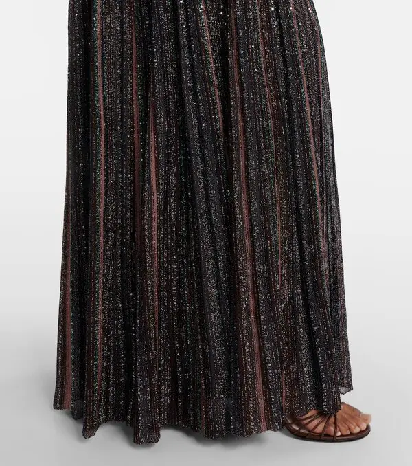Missoni Sequined Lamé Maxi Skirt