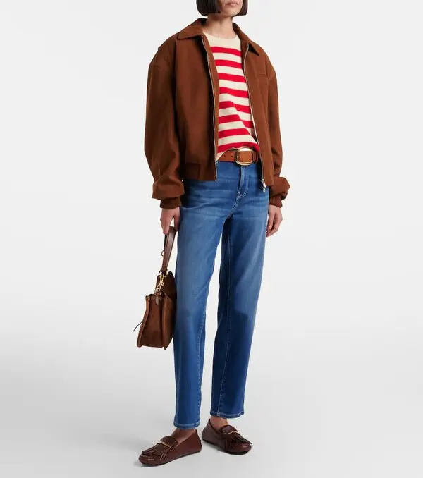 Ag Girlfriend Straight Leg Jeans