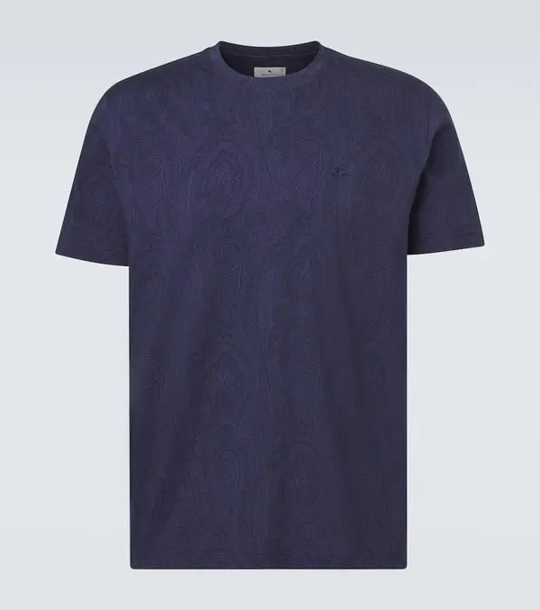 Etro Paisley Cotton T-shirt