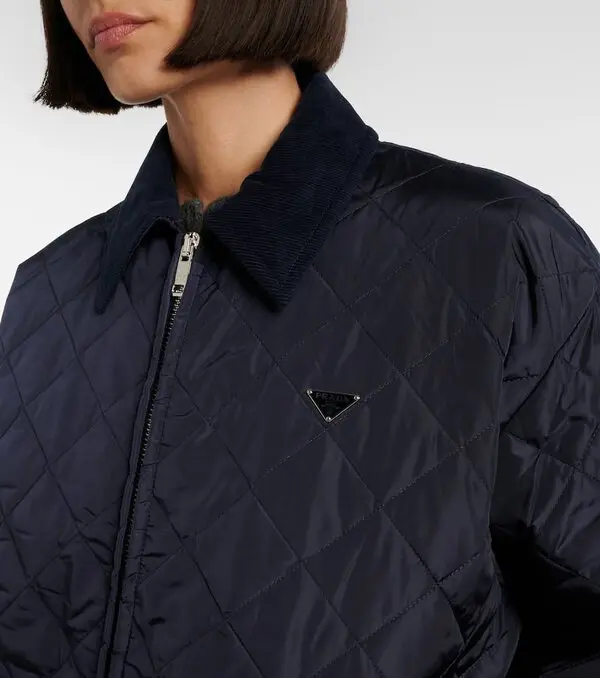 Prada Re-nylon Quilted Jacket