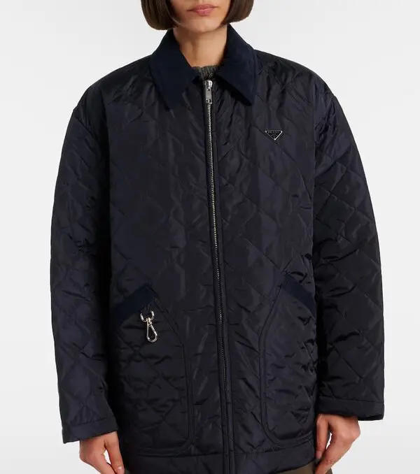 Prada Re-nylon Quilted Jacket