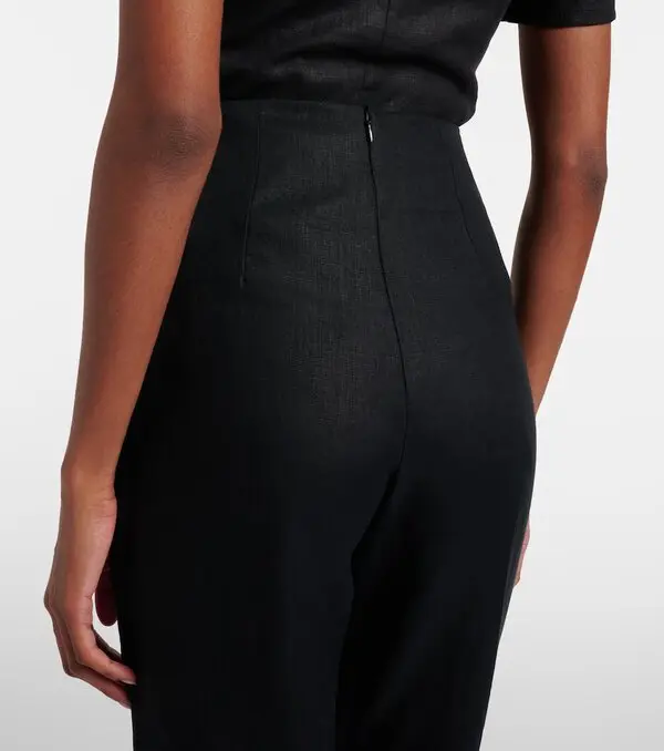 Faithfull The Brand Linen Capri Pants