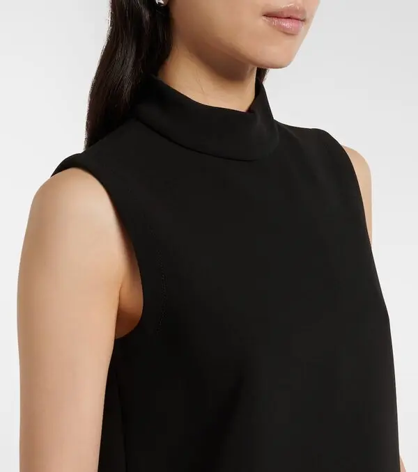 Max Mara Feather-trimmed Top