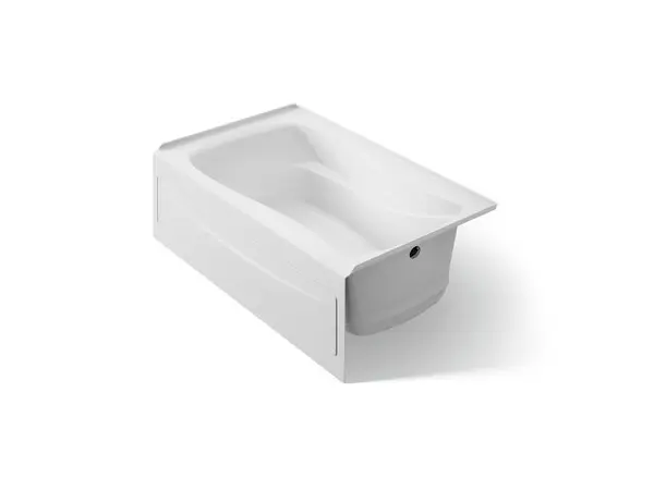 KOHLER Mariposa 60" X 36" Alcove Heated Bubblemassage Air Bath, Right Drain - One-color